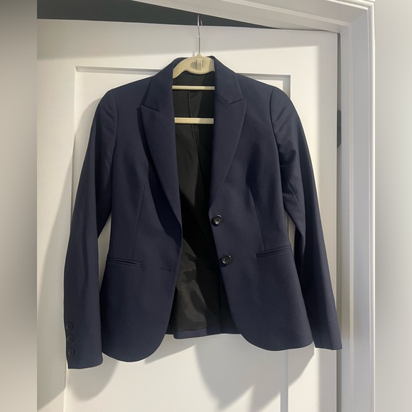 Theory | Jackets & Coats | Theory Navy Blazer | Poshmark